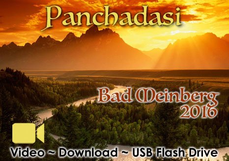 Panchadasi Bad Meinberg 2016 – VIDEO 25 Hours – Shining World